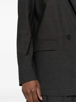 Fabiana Filippi Double-breasted Blazer - Grey