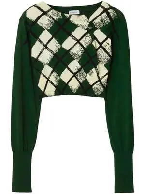 Burberry Cropped Sweaters For Women