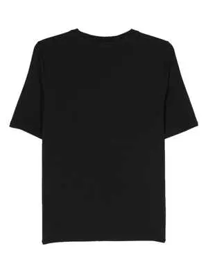 Maison Kitsuné Logo-embroidered T-shirt