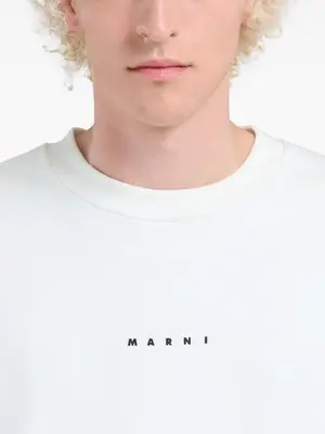 Marni Logo-print Cotton Sweatshirt