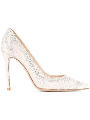 GIANVITO ROSSI Rania Embellished Pumps