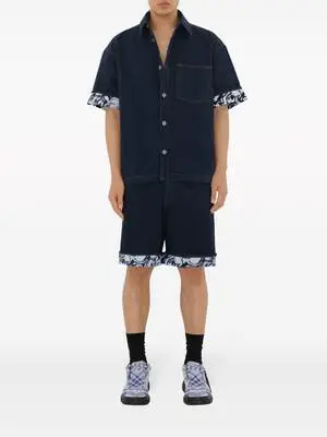 Burberry Heavyweight Denim Turn-up Shorts