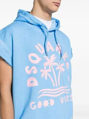 Dsquared2 Adriana Short-sleeve Hoodie