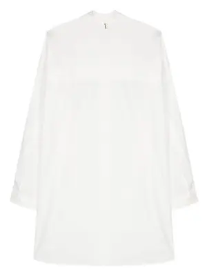 Sunnei Logo-tag Poplin Shirt