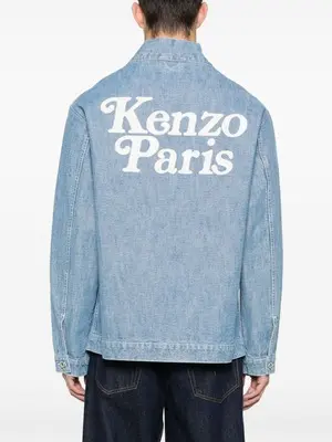 Kenzo X Verdy Logo-embroidered Poncho