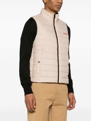Hugo Logo-print Quilted Gilet