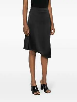 Remain Birger Christensen Knot-detailing Midi Skirt