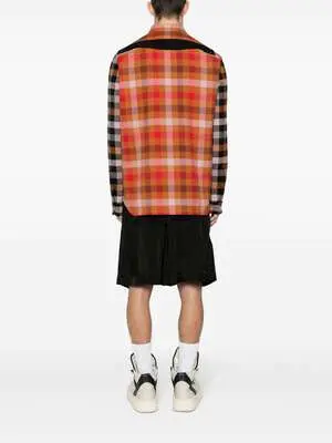 Rick Owens Plaid Flannel Shirt