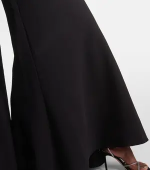 Safiyaa Lilien Caped Gown - Black