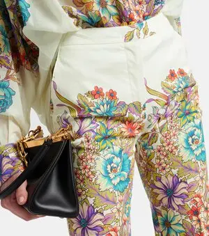 Etro Floral Flared Pants