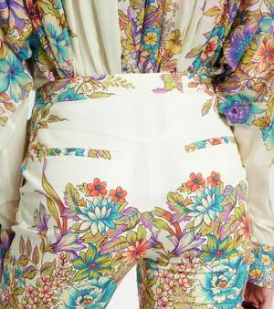 Etro Floral Flared Pants