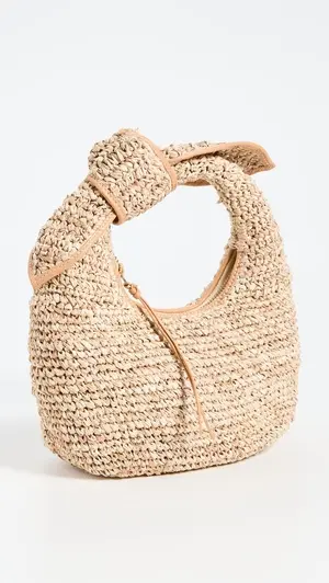 Poolside The Josie Knot Bag - Mixed Natural