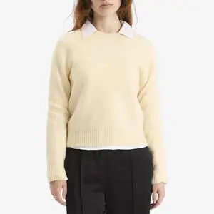 JIL SANDER Lightweight Round Neck Knit Top