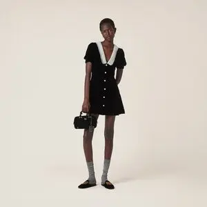 Miu Miu Arcadie Matelassé Velvet Bag