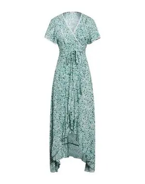Poupette St Barth Floral-print Maxi Wrap Dress
