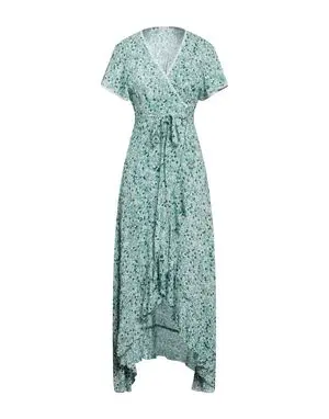 Poupette St Barth Floral-print Maxi Wrap Dress
