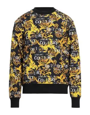 Versace Cotton Blend Sweatshirt - Black