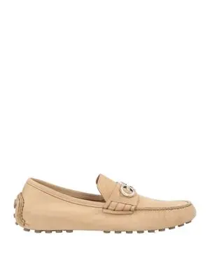 FERRAGAMO Calfskin Loafers - Beige