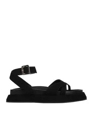 GIA / RHW Thong Sandal Size Leather - Black