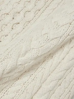 Gabriela Hearst Callum Cable-knit Cashmere Maxi Skirt