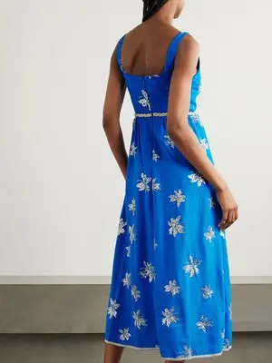 Waimari Net Sustain Olivia Embellished Midi Dress