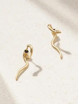 Ileana Makri Boa 18-karat Earrings - Gold