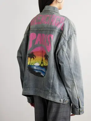 Balenciaga Oversized Denim Jacket