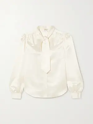 Saint Laurent Neutrals Tops