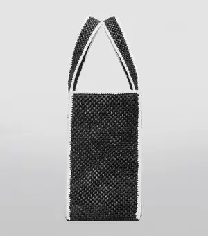 Loewe X Paula's Ibiza Large Font Tote Bag - Black