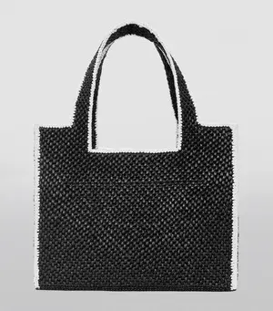 Loewe X Paula's Ibiza Large Font Tote Bag - Black