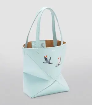 Loewe X Suna Fujita Mini Puzzle Fold Tote Bag