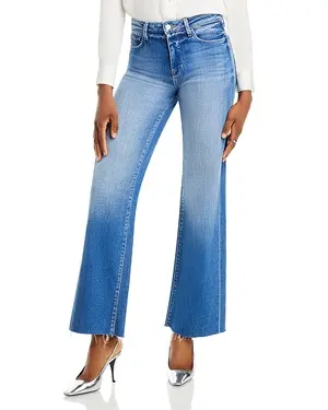L'Agence Scottie High-rise Wide-leg Jeans - Hayward