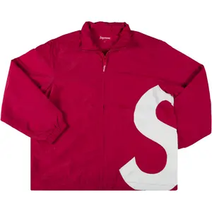 Supreme Logo Track Jacket - Red
