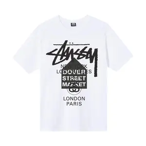 StÜssy X Dover Street Market World Tour Tee - White