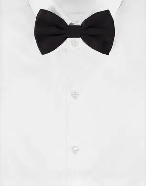 Dolce & Gabbana Silk Satin Bow Tie