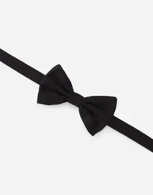 Dolce & Gabbana Silk Satin Bow Tie