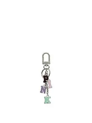 Pink Classic Keychain Charm - Gold