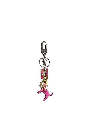 Pink Keychain Charm - Pink
