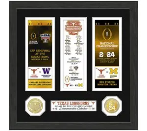 HIGHLAND MINT College Football Playoff Road To Hampions Frame - One-color