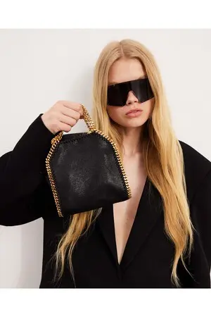 Stella McCartney Falabella Tiny Tote - Black
