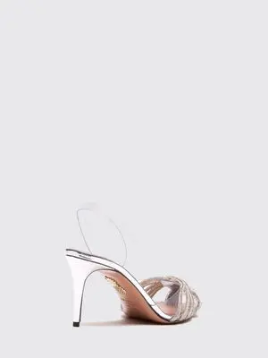AQUAZZURA Embellished Slingback Pumps