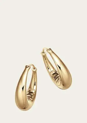FUTURA JEWELRY Reflective Hoop Earrings