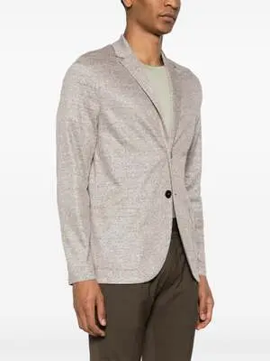 Harris Wharf London Single-breasted Knitted Blazer