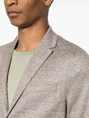 Harris Wharf London Single-breasted Knitted Blazer