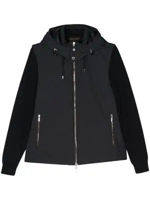 MOORER Evan-stp Detachable-sleeves Jacket - Blue