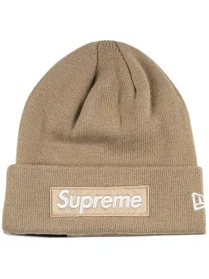 Supreme X New Era Box Logo Beanie - Neutrals