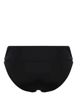Melissa Odabash Bel Air Gathered Bikini Bottom - Black