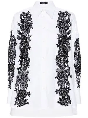 Dolce & Gabbana High-low Shirts For Women