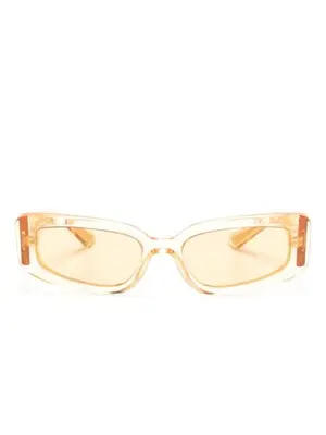 Dolce & Gabbana Rectangle-frame Sunglasses - Neutrals