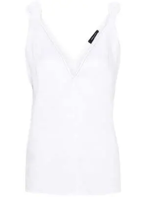 Women's Fabiana Filippi White Camis Tanks